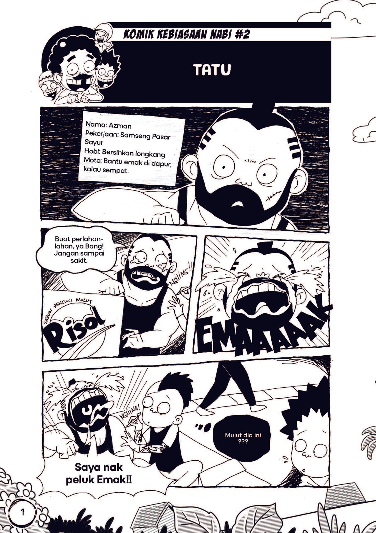 Komik Kebiasaan Nabi #2 - (TBKIDS0011)