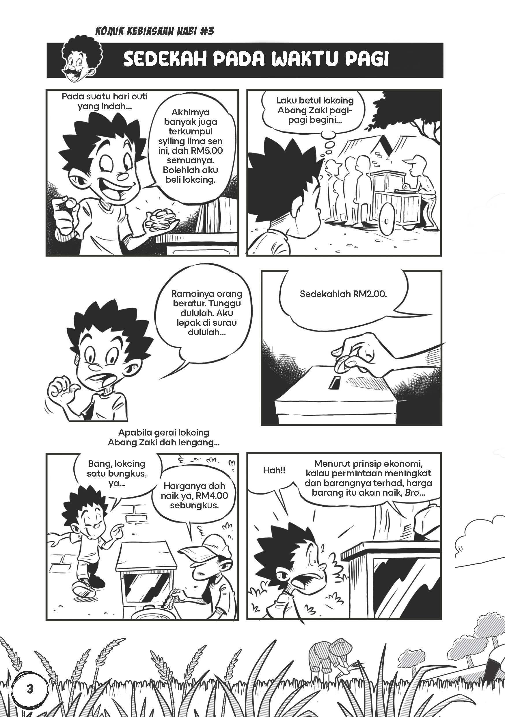 Komik Kebiasaan Nabi #3 - (TBKIDS0012)
