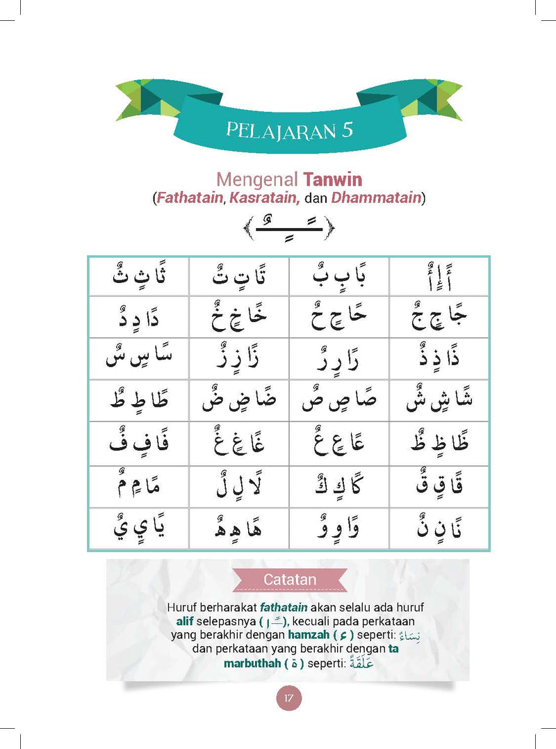 Kaedah Asy Syafi’i - Cara Praktis Membaca Al-Quran - (TBBK1543)