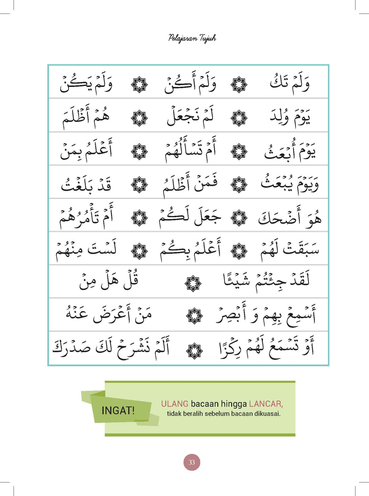Kaedah Asy Syafi’i - Cara Praktis Membaca Al-Quran - (TBBK1543)